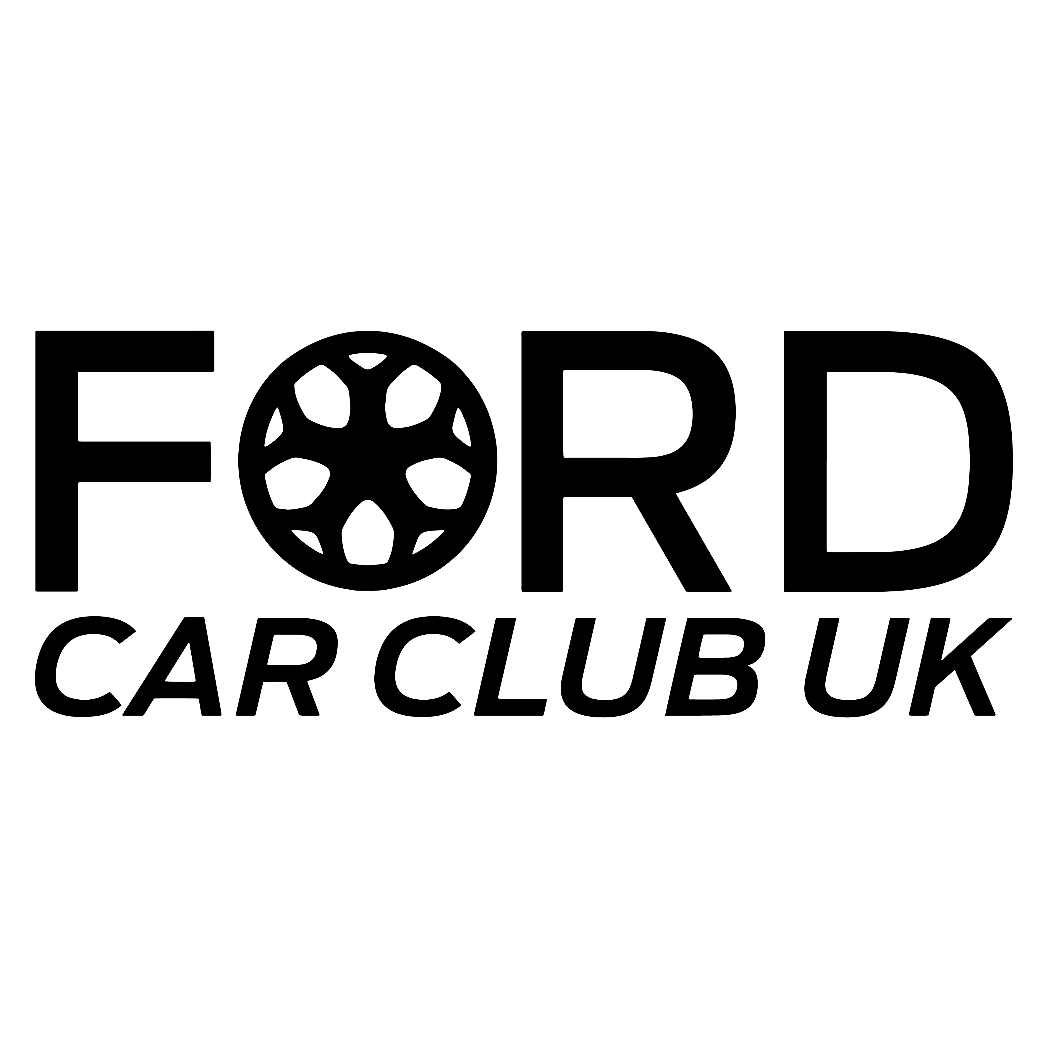 FORD CAR CLUB UK 150MM DECAL – Obsessed Brand