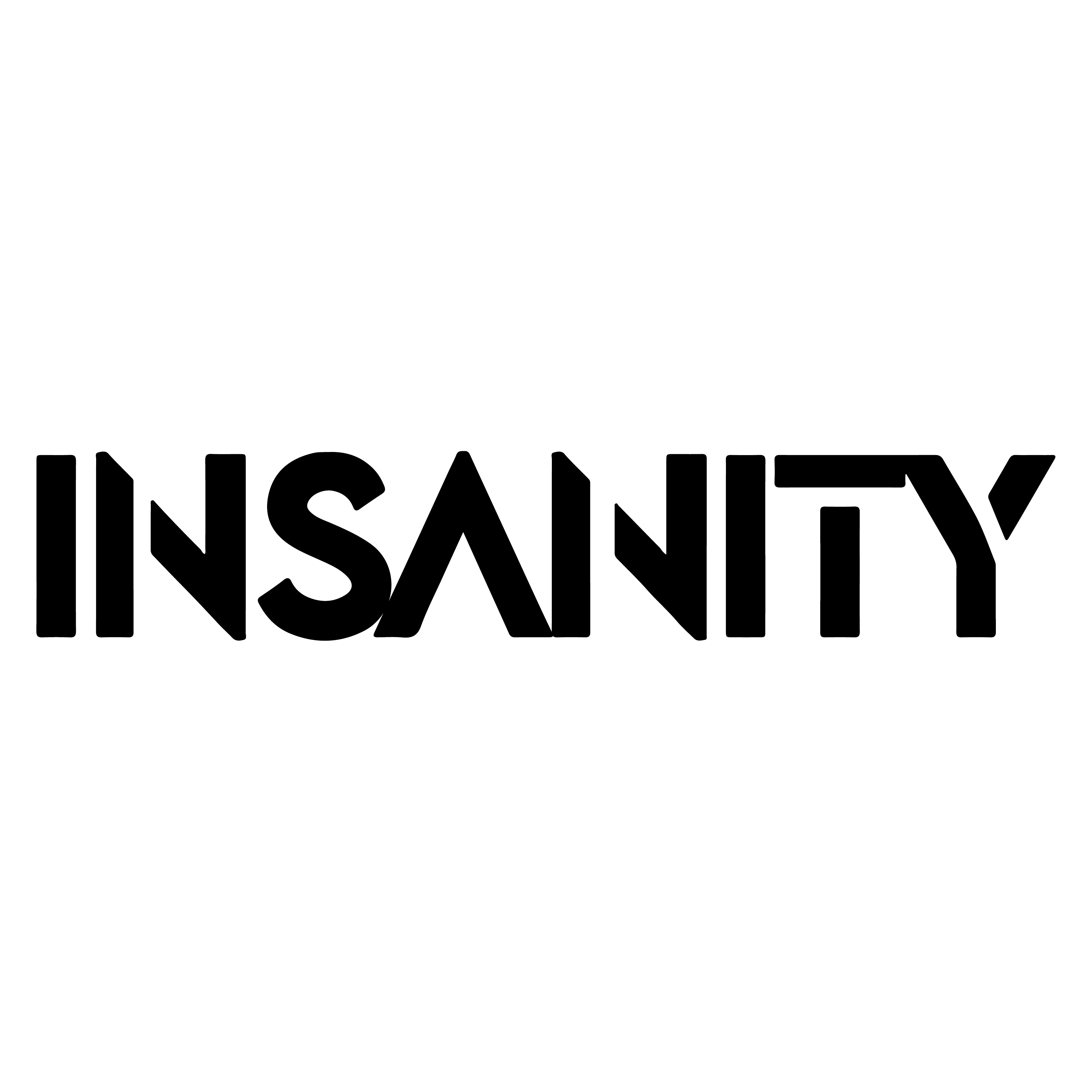 550MM LARGE INSANITY DECAL – Obsessed Brand